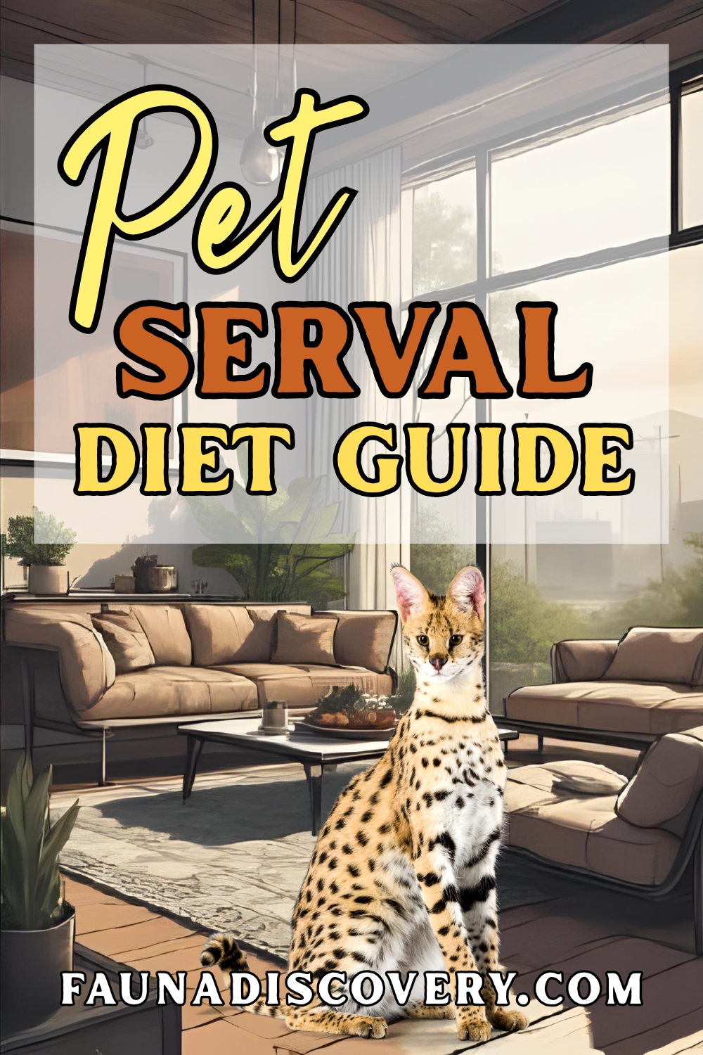 Pet Serval Diet - the Best Foods for Your Wild Cat